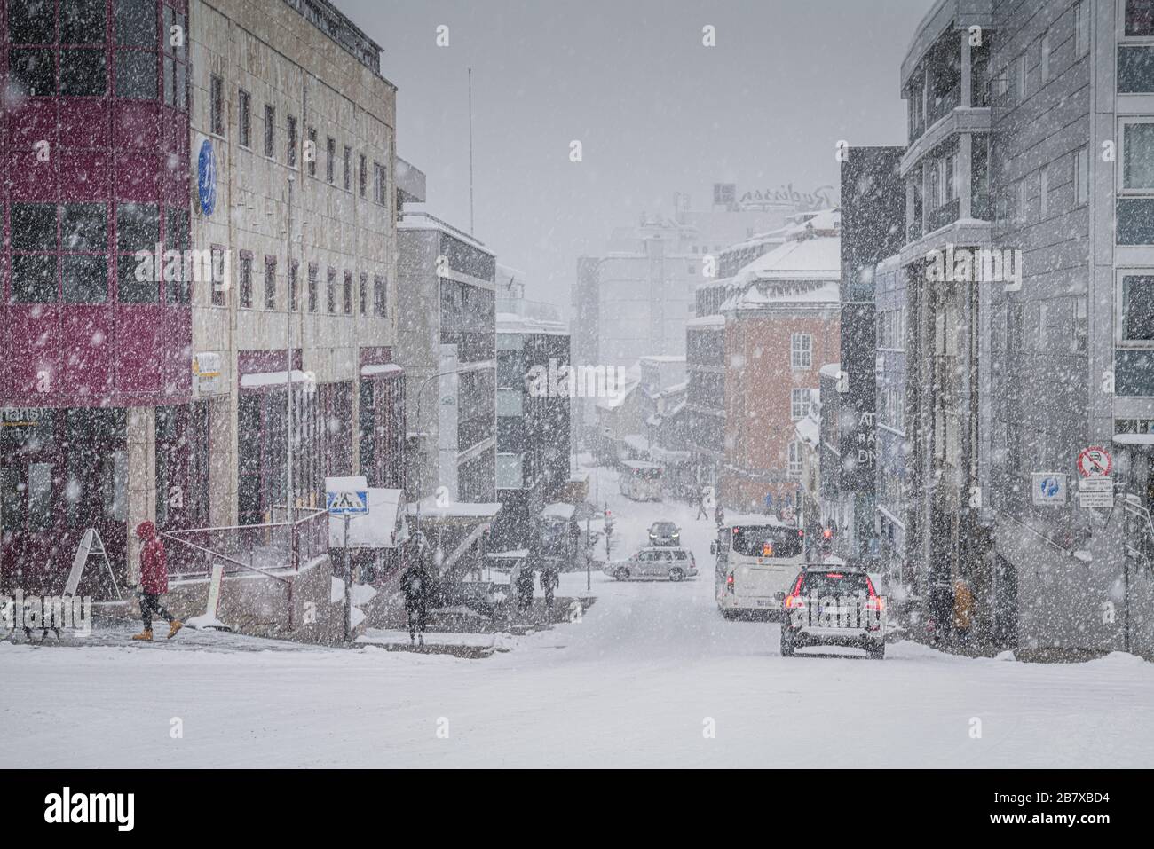 Tromso city winter hi-res stock photography and images - Alamy