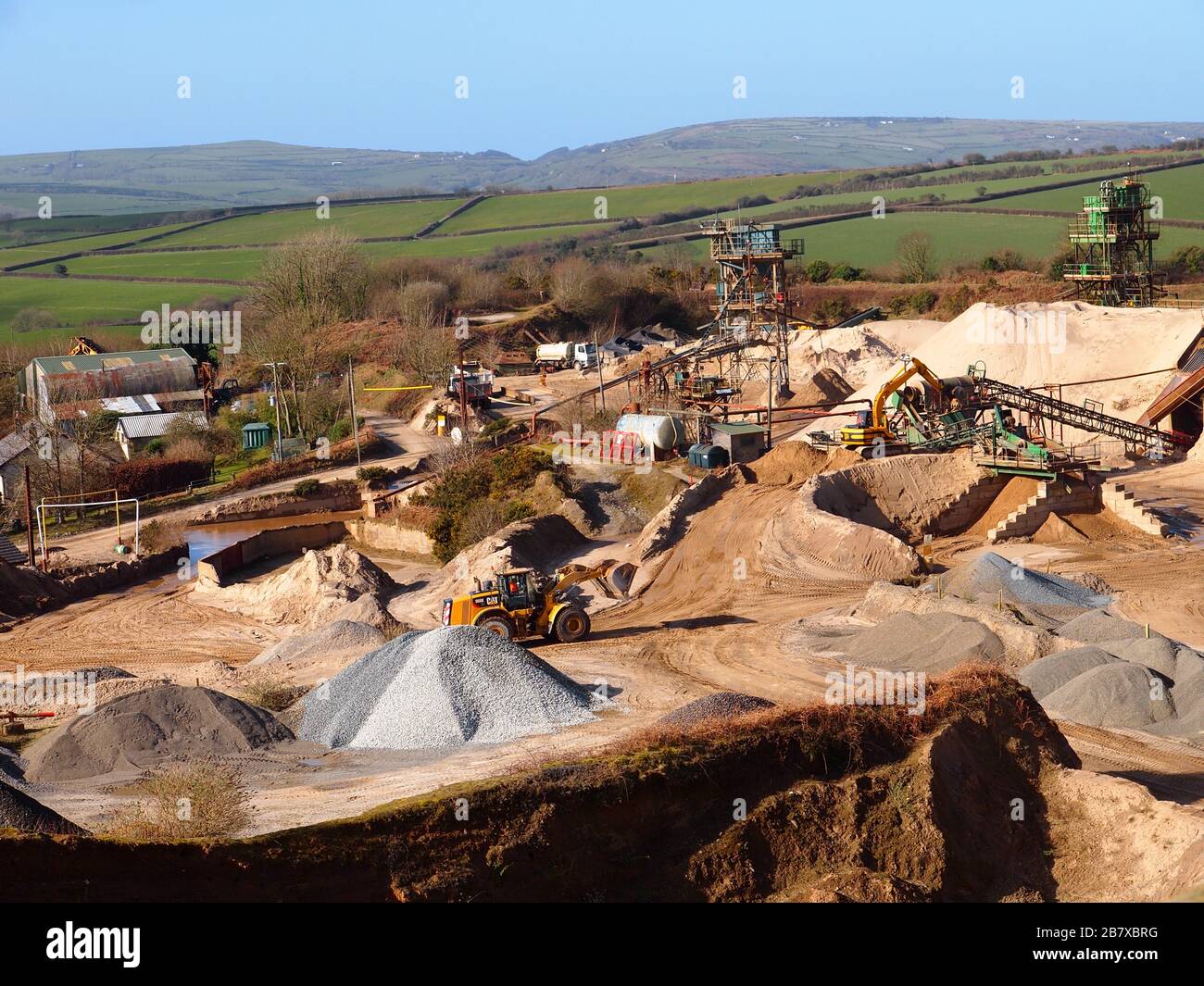 Gravel extraction hi-res stock photography and images - Alamy