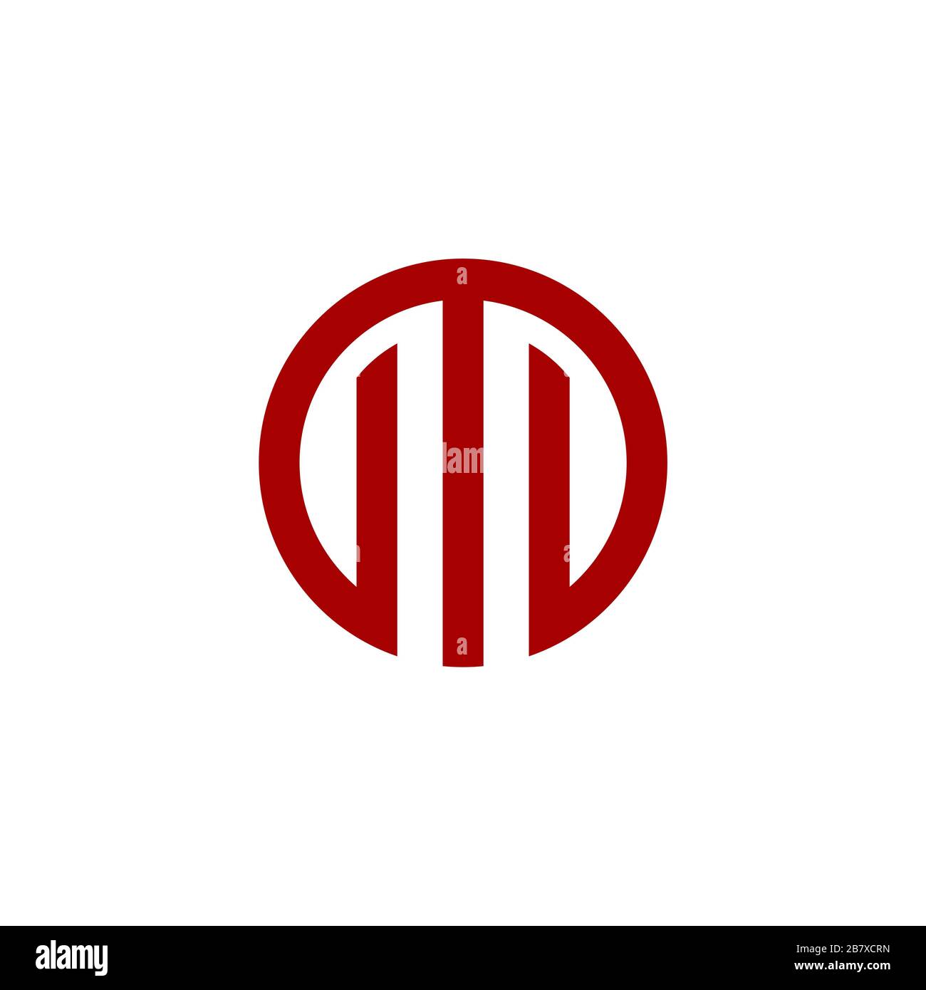 Red Line Stock Exchange Logo Template Illustration Design. Vector EPS ...