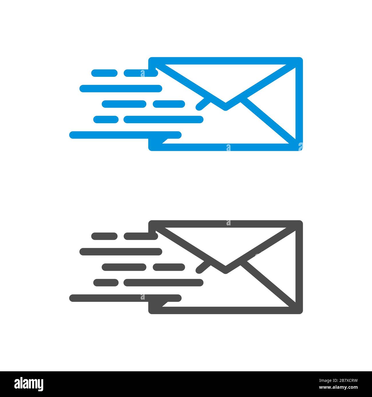 Fast Mail vector Logo Template Illustration Design. Envelope Vector EPS ...