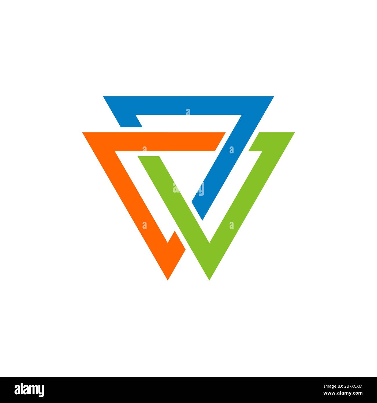 Trinity Infinity Triangle Logo Template Illustration Design. Vector EPS ...