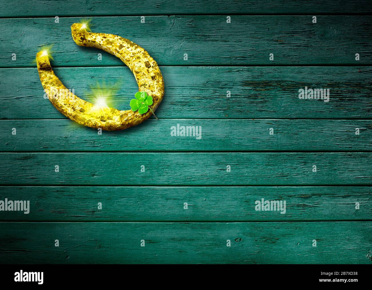 St. Patricks day, lucky charms background with copy space Stock Photo ...