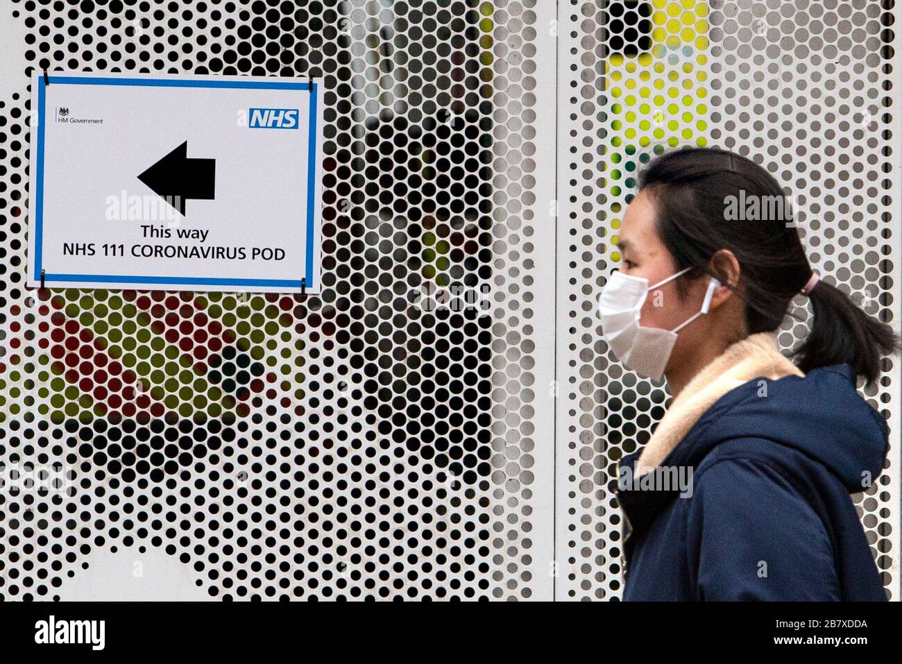 111 nhs poster hi-res stock photography and images - Alamy