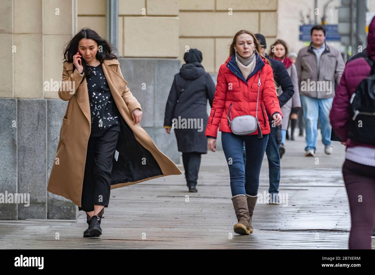 Russia, Moscow. People on the streets of Moscow, Russia Stock Photo - Alamy Russia, Moscow. People on the streets of Moscow, Russia Stock Photo - Alamy