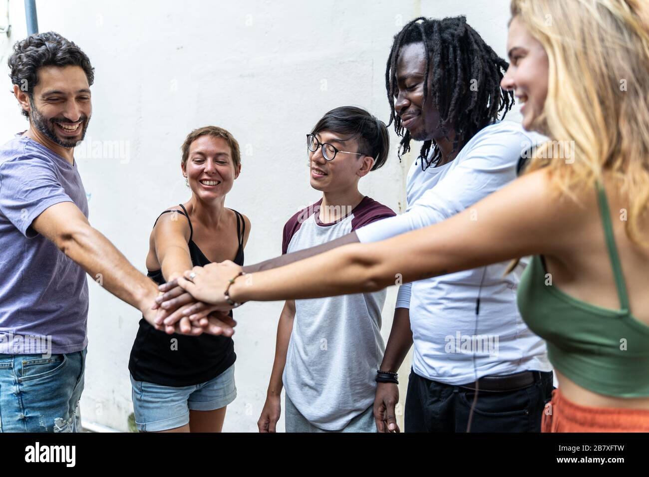 Different Ethnic Groups Together