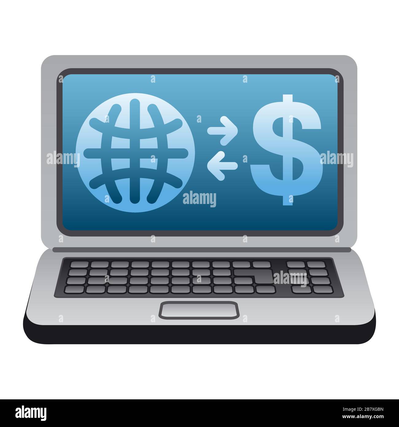 World transaction money dollar Stock Vector Images - Alamy