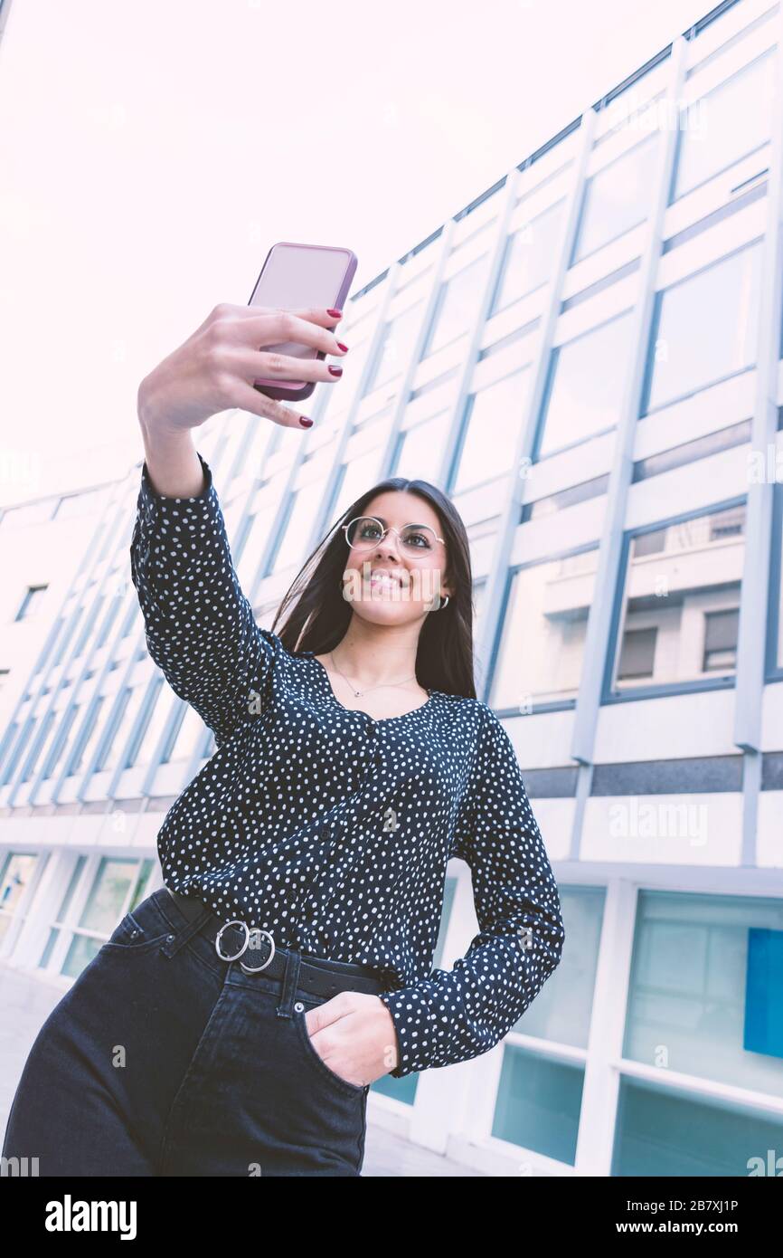 Young girl by herself hi-res stock photography and images - Alamy