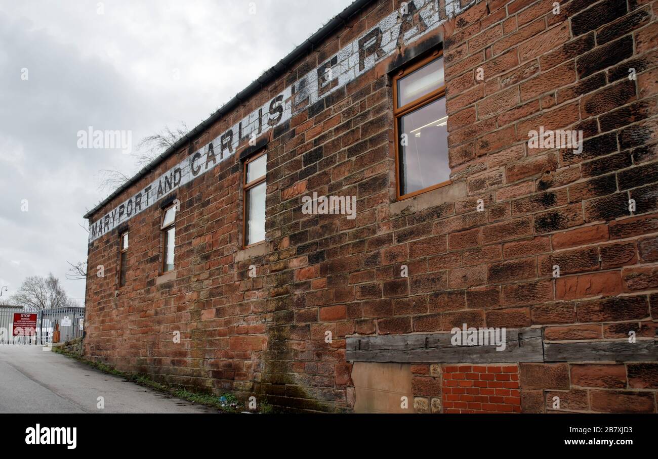 Maryport and carlisle railway goods and coal depot hi-res stock ...