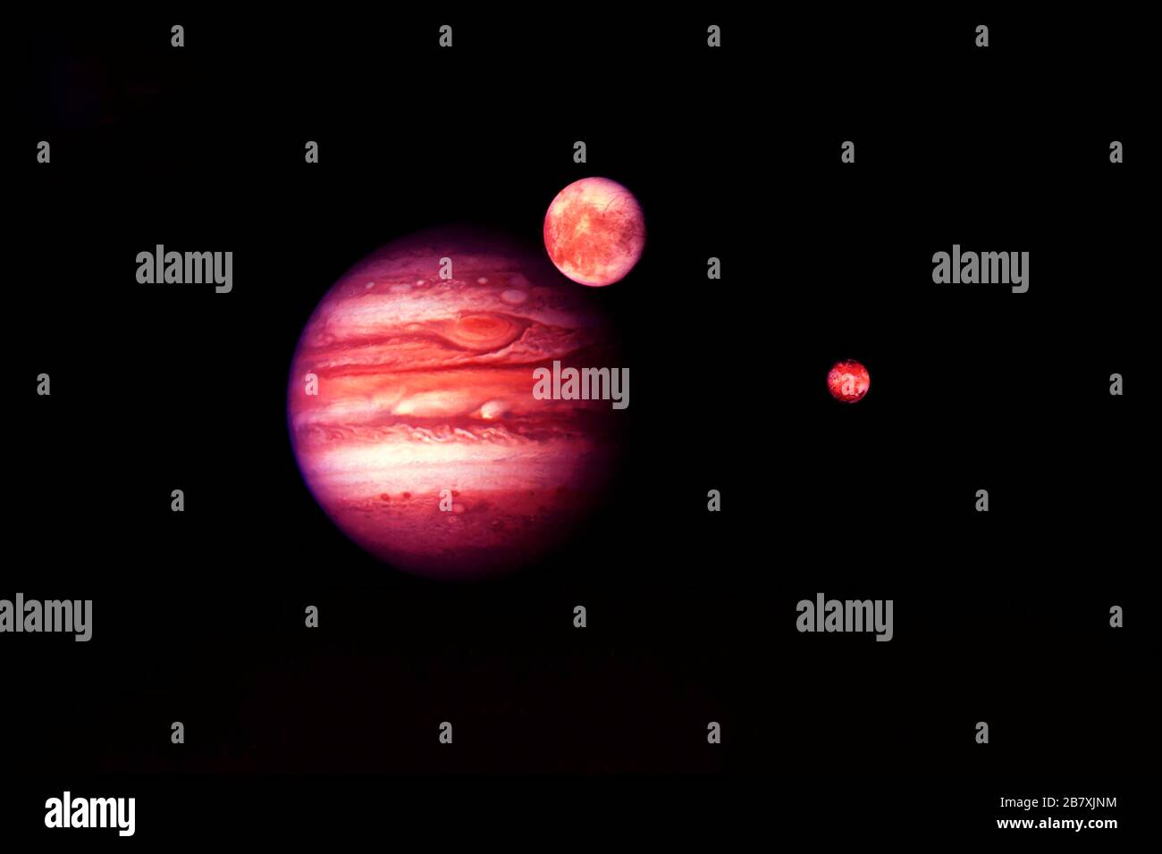 Venus and her satellites hi-res stock photography and images - Alamy