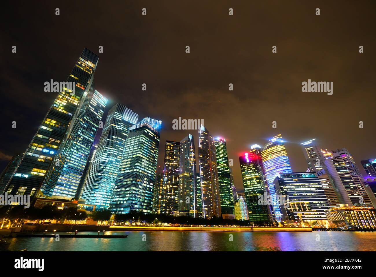 New photo of singapore skyline modern hi-res stock photography and ...