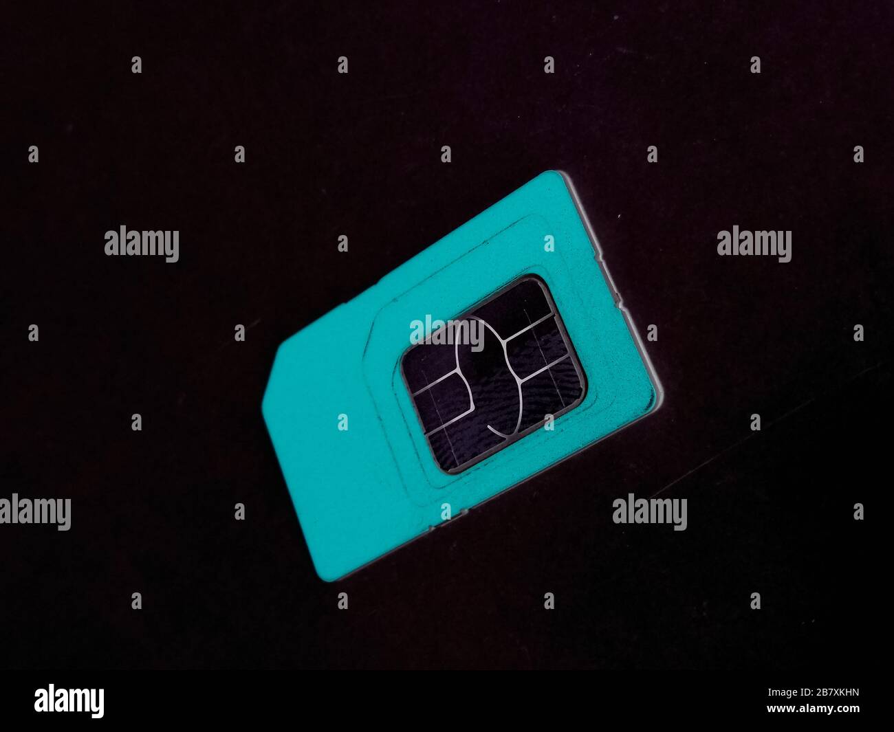 A picture of sim card Stock Photo - Alamy