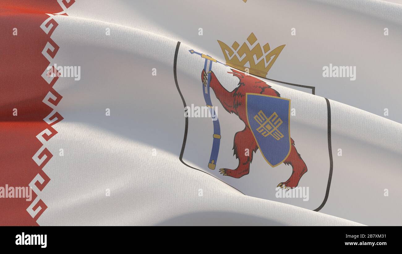 Flags of the federal subjects of Russia Stock Photo - Alamy