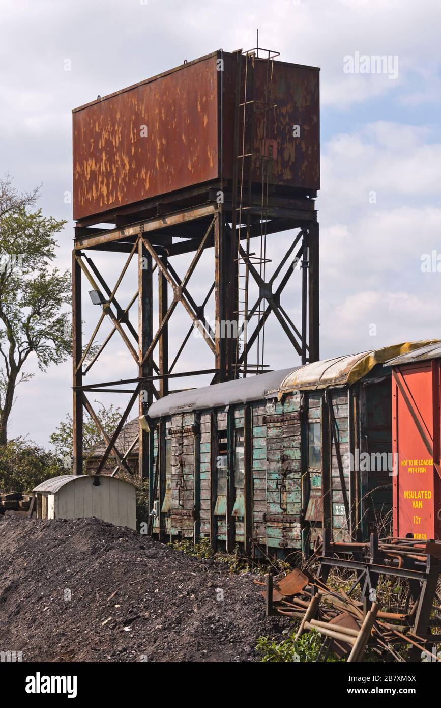 Old railway goods yard hi-res stock photography and images - Alamy