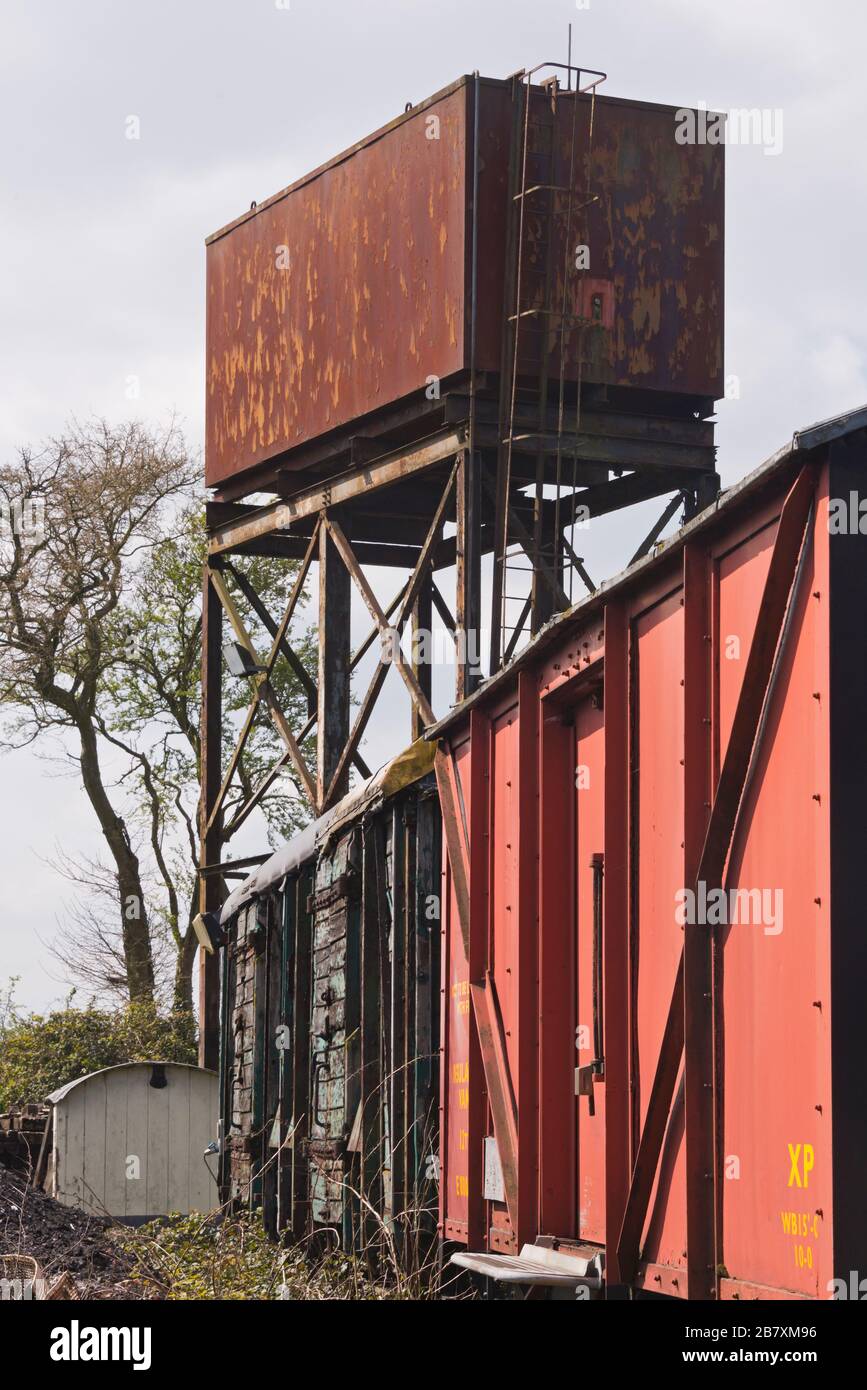 Old railway goods yard hi-res stock photography and images - Alamy