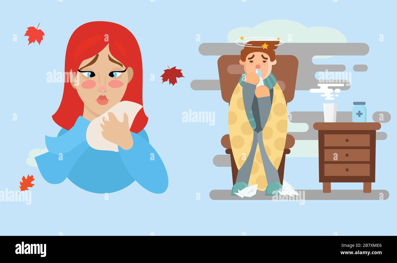 one time use tissue to be used during infection Stock Vector Image ...