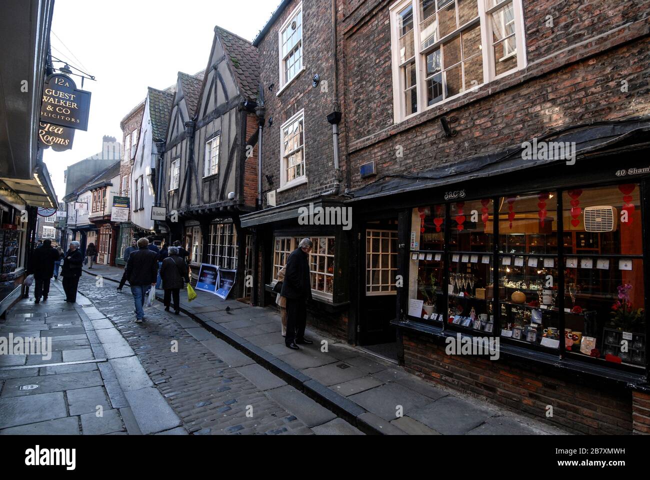 In the ‘Shambles,’ as it is known, is the oldest cobbled stoned street ...