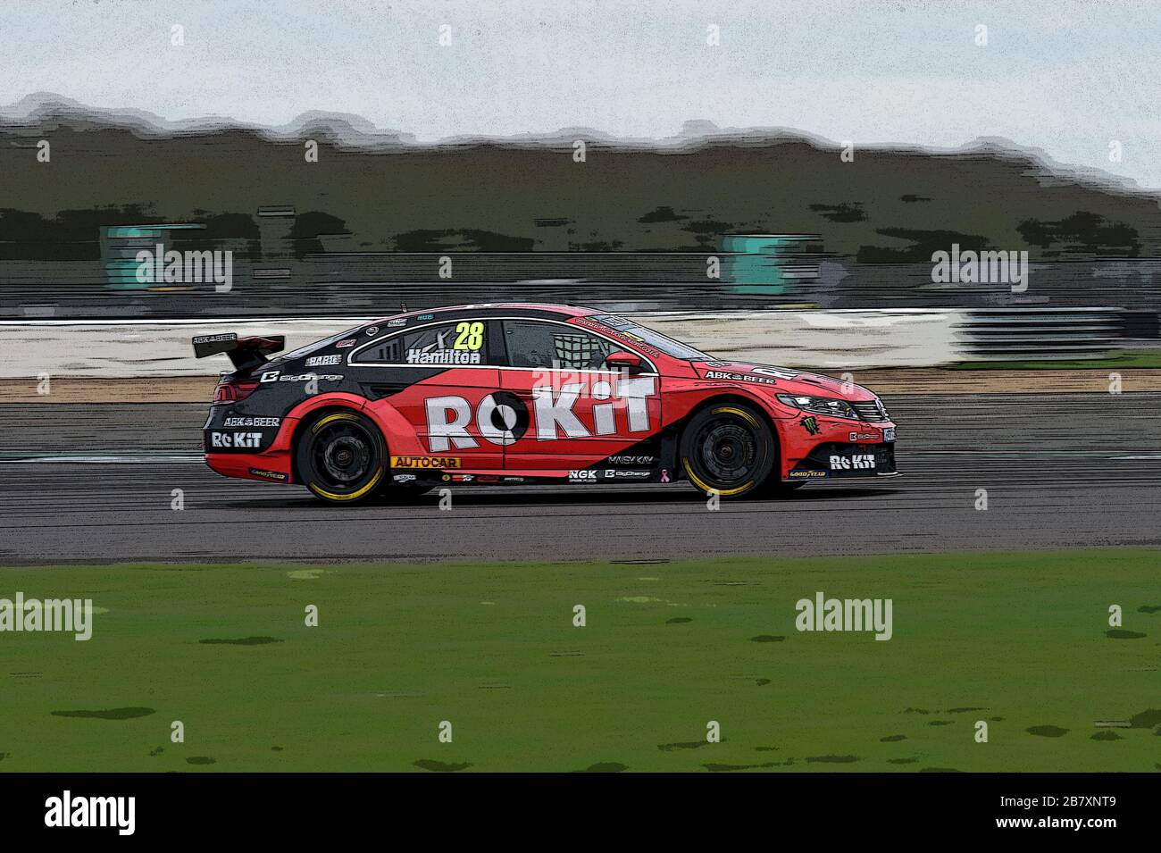 Nicolas Hamilton, Volkswagen CC, ROKiT Racing with Team HARD, BTCC ...
