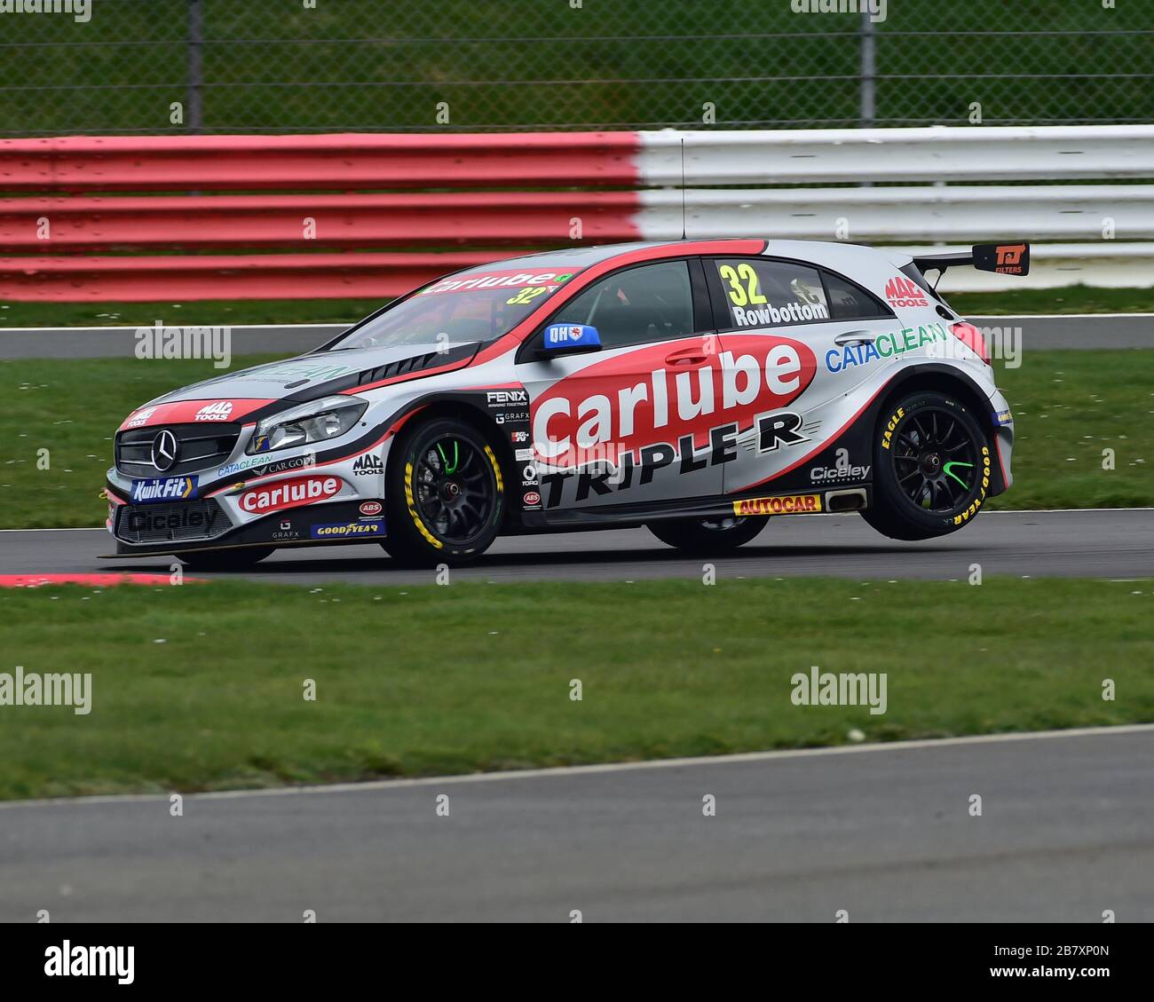 Daniel Rowbottom, lifts and inside rear wheel, Mercedes Benz A-Class ...