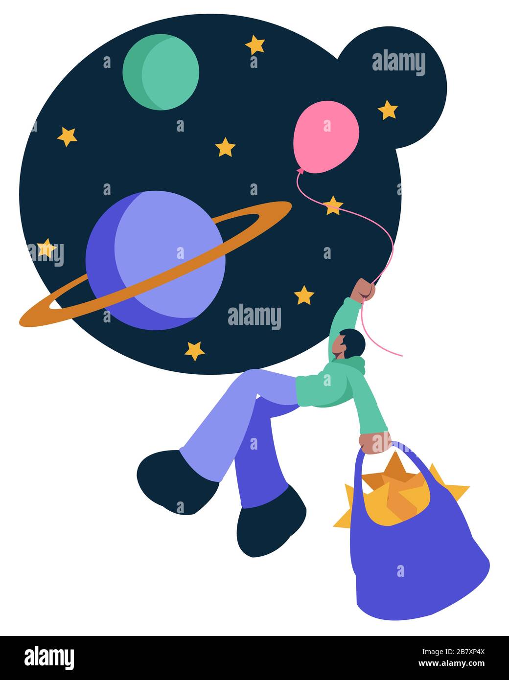 Digital illustration simple dark Cut Out Stock Images & Pictures - Alamy