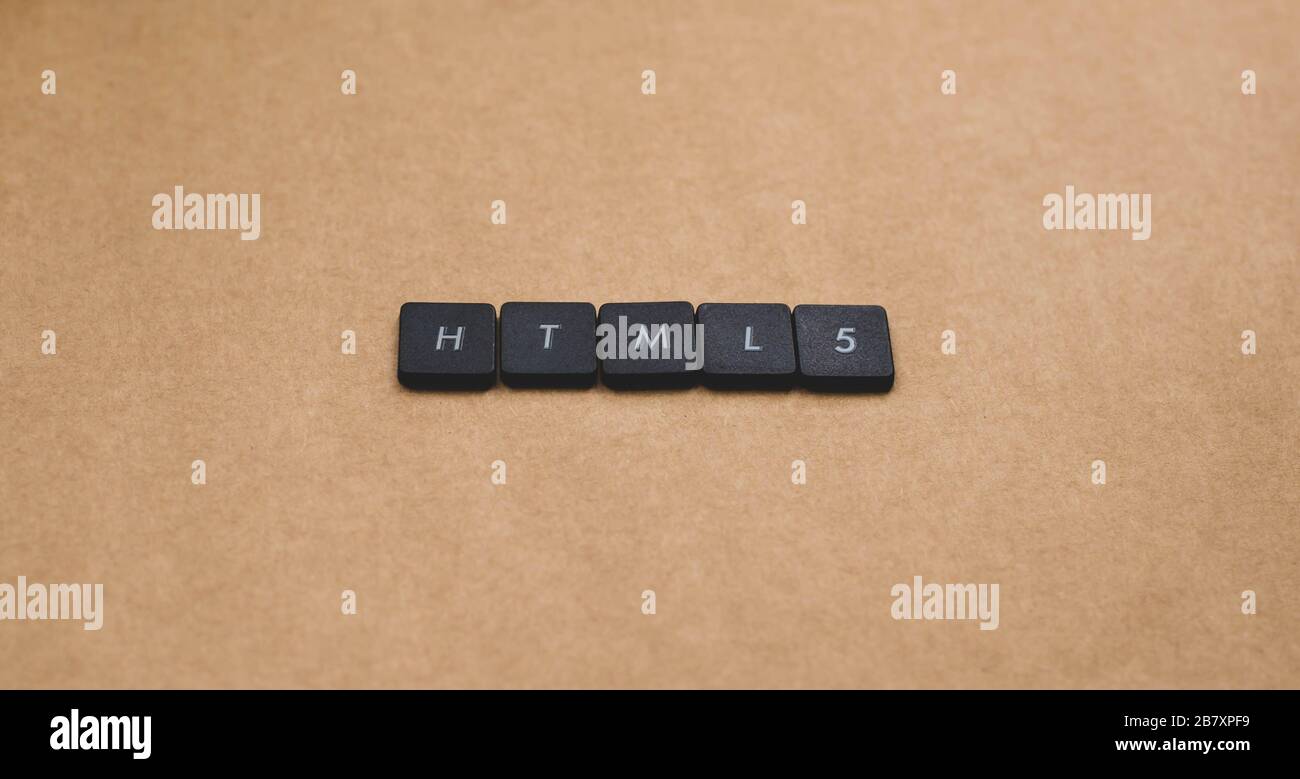 Html5 logo hi-res stock photography and images - Alamy