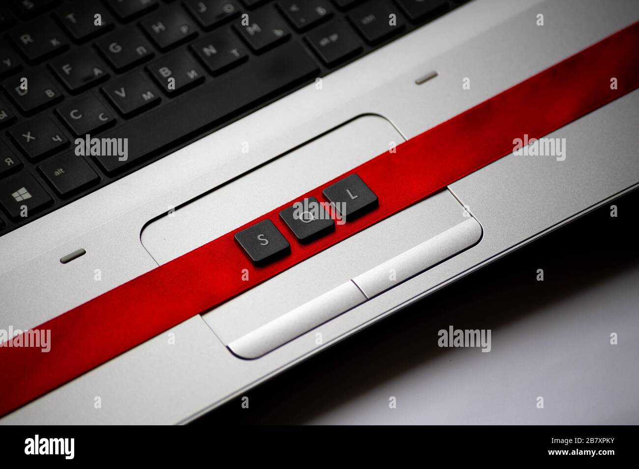 SQL and databases logo Stock Photo - Alamy