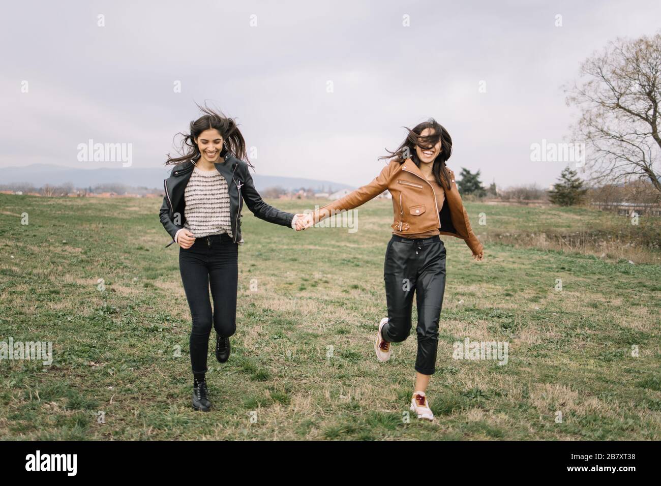 Running towards camera hi-res stock photography and images - Alamy
