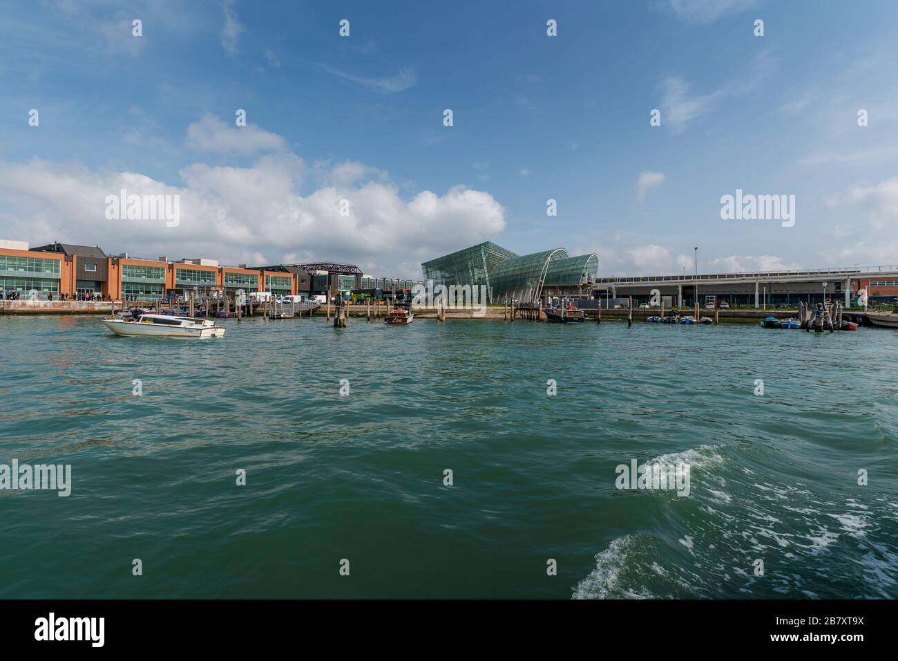 Tronchetto ferry terminal station at Venice, Italy Stock Photo - Alamy