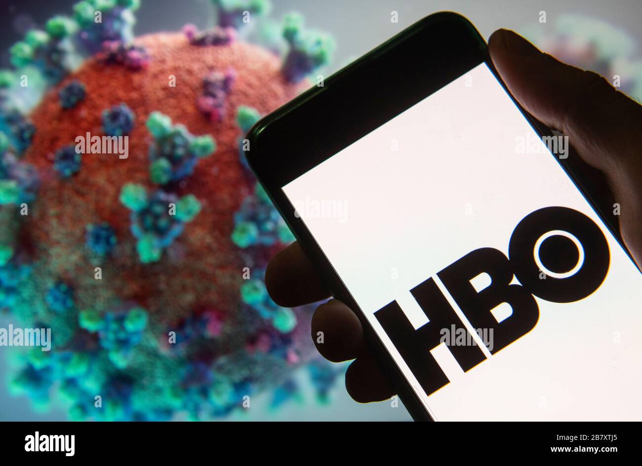 In this photo illustration the American premium cable and satellite ...