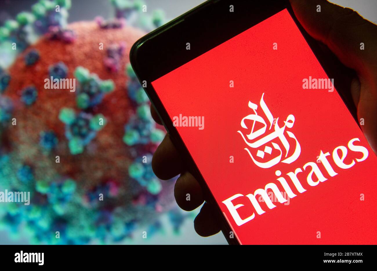 Emirates Logo Wallpaper