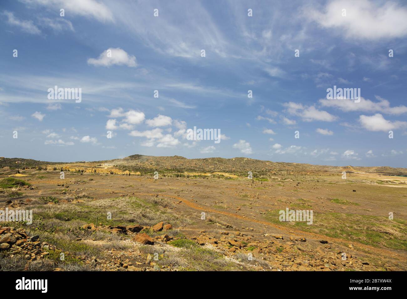 Natural beauty of Aruba. North coast Aruba Island. Amazing natural ...