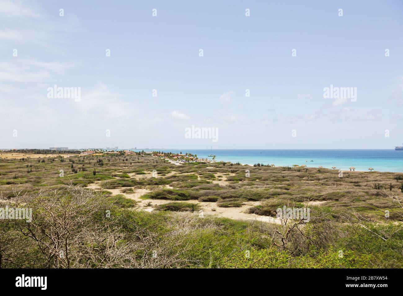 Natural beauty of Aruba. North coast. Off-road Aruba. Amazing stone ...