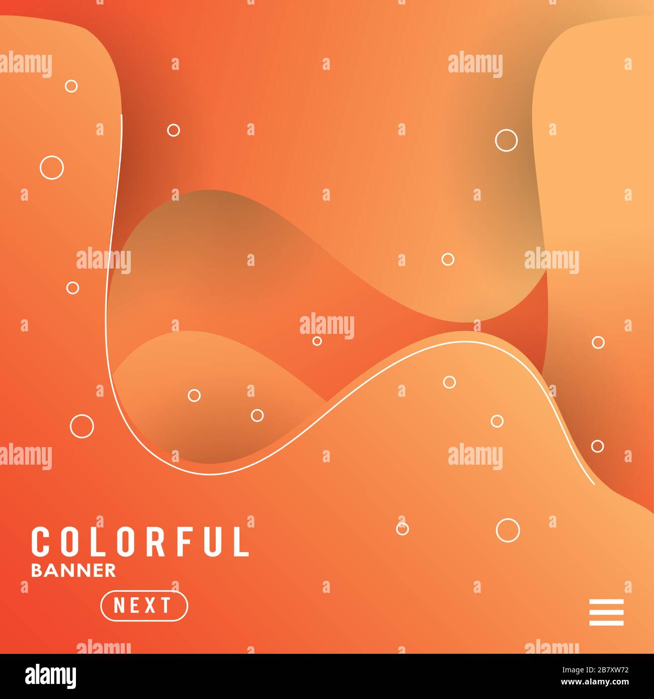 colorful banner liquid background icon Stock Vector Image & Art - Alamy