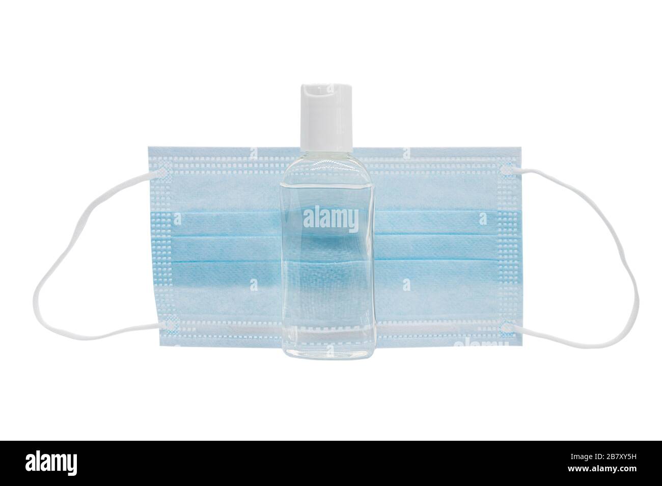 Nose and mouth mask and hydro alcoholic hand gel to prevent covid-19 ...