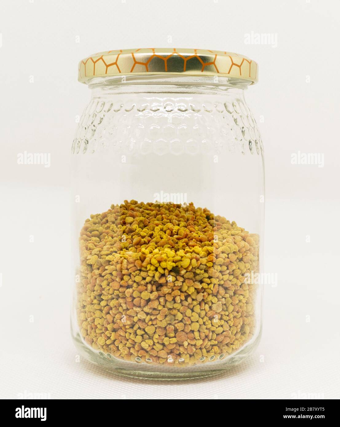 Bee pollen in a jar Stock Photo - Alamy
