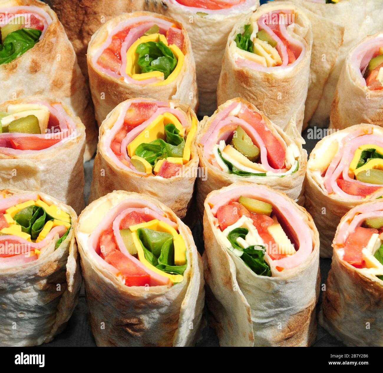 Filled flatbread hi-res stock photography and images - Alamy