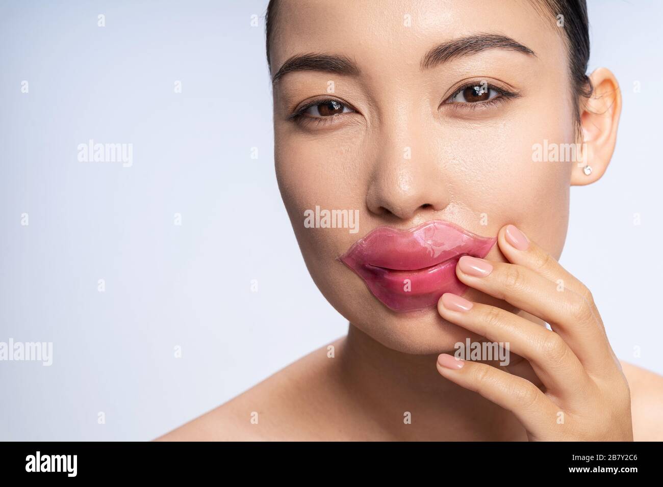 Lip patch hi-res stock photography and images - Alamy