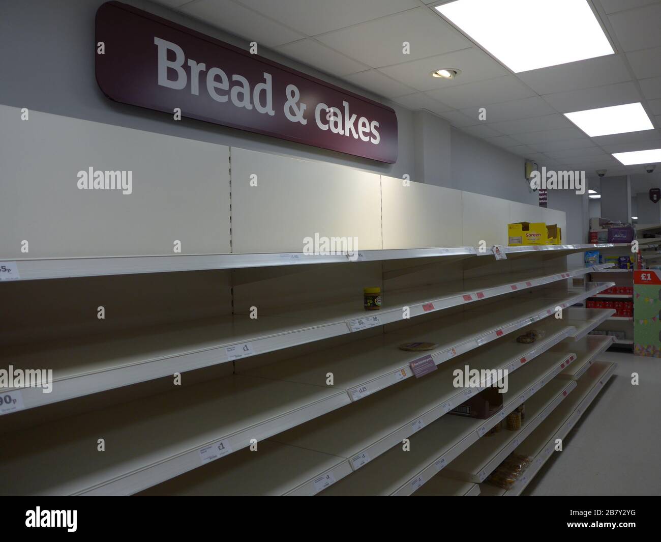 Coronavirus and its insidious effect on life in March 2020 Stock Photo ...