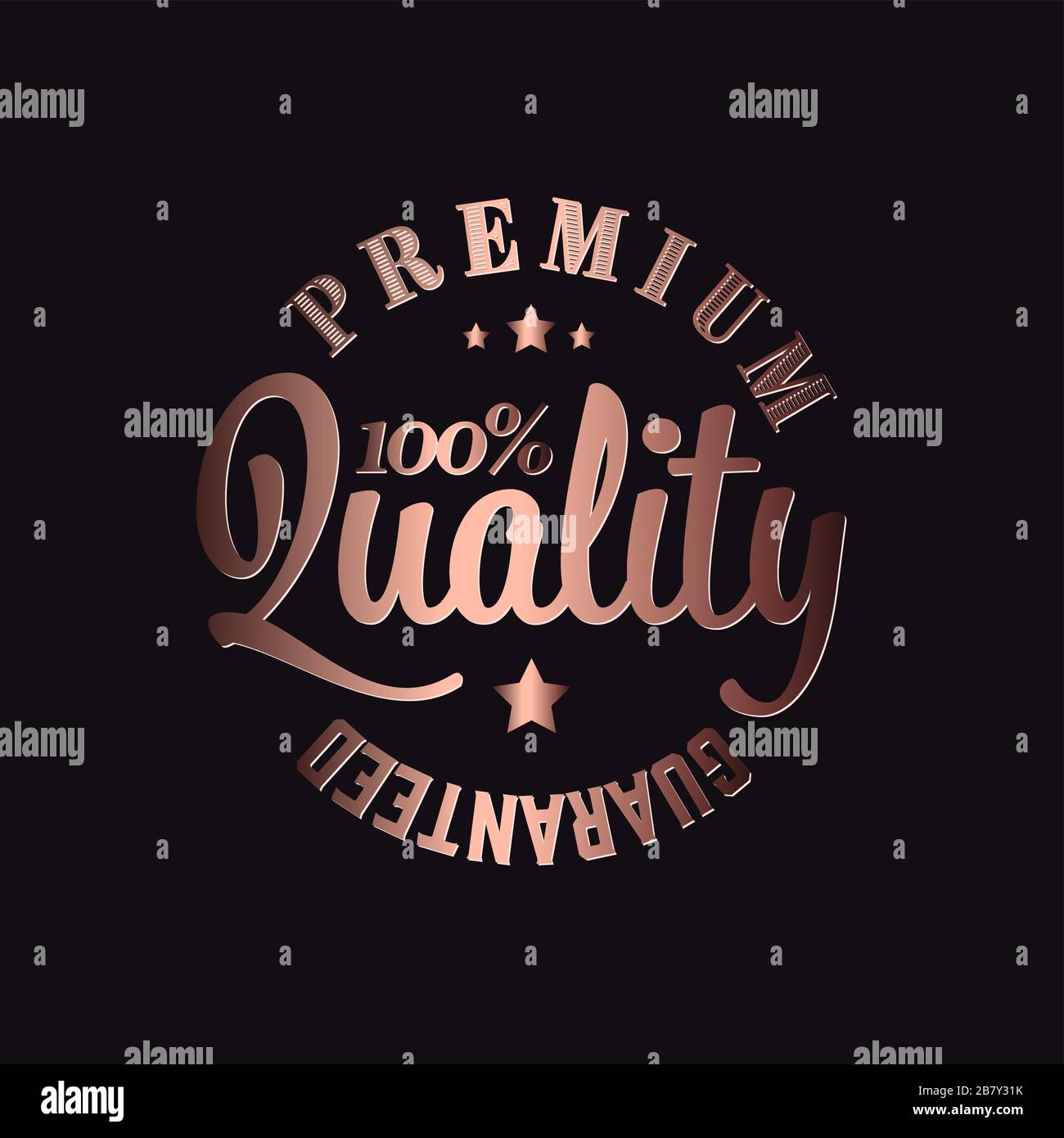 Copper Vector retro premium quality detailed stamp Stock Vector Image ...