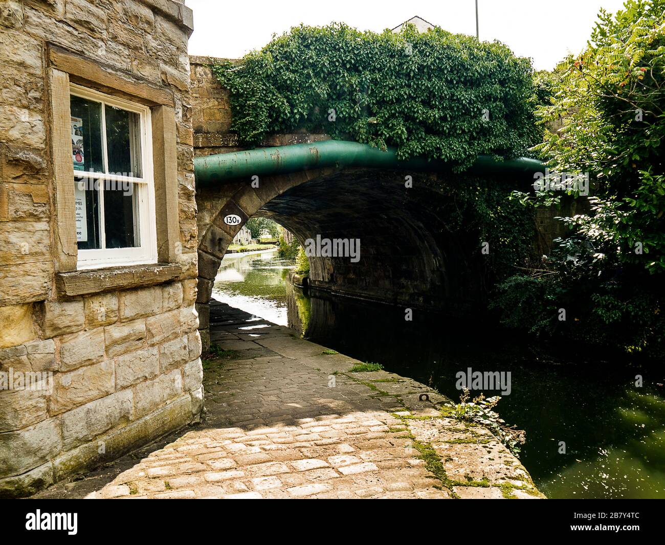 The Weavers Triangle at Burnley on the Leeds Liverpool Canal in ...