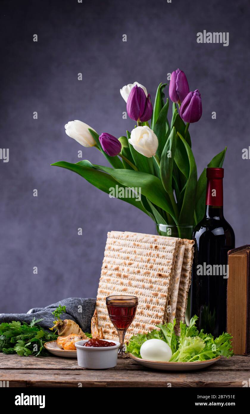 Jewish food vintage hi-res stock photography and images - Alamy