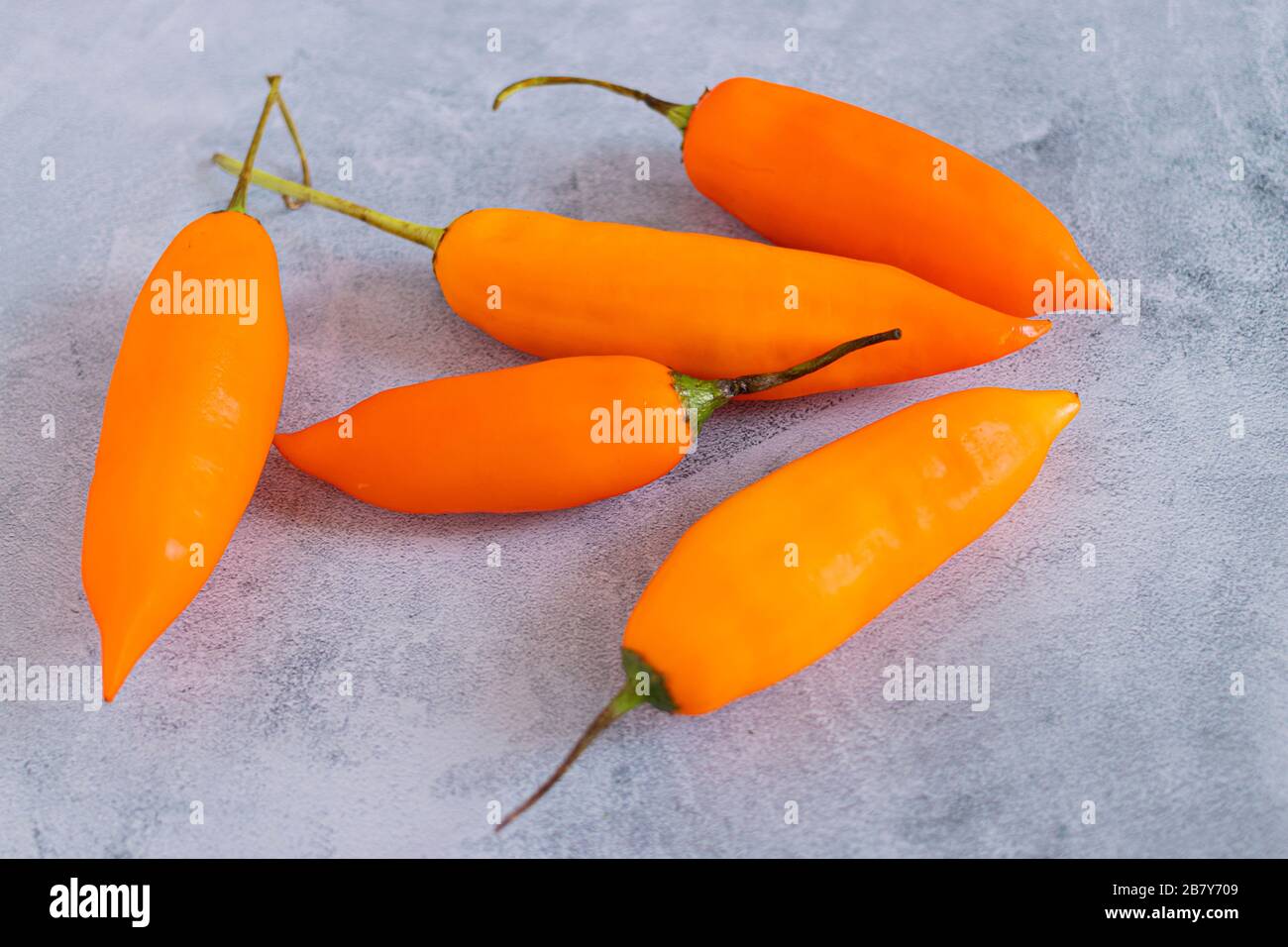 Peruvian yellow pepper. Yellow pepper used in Peruvian cuisine Stock ...