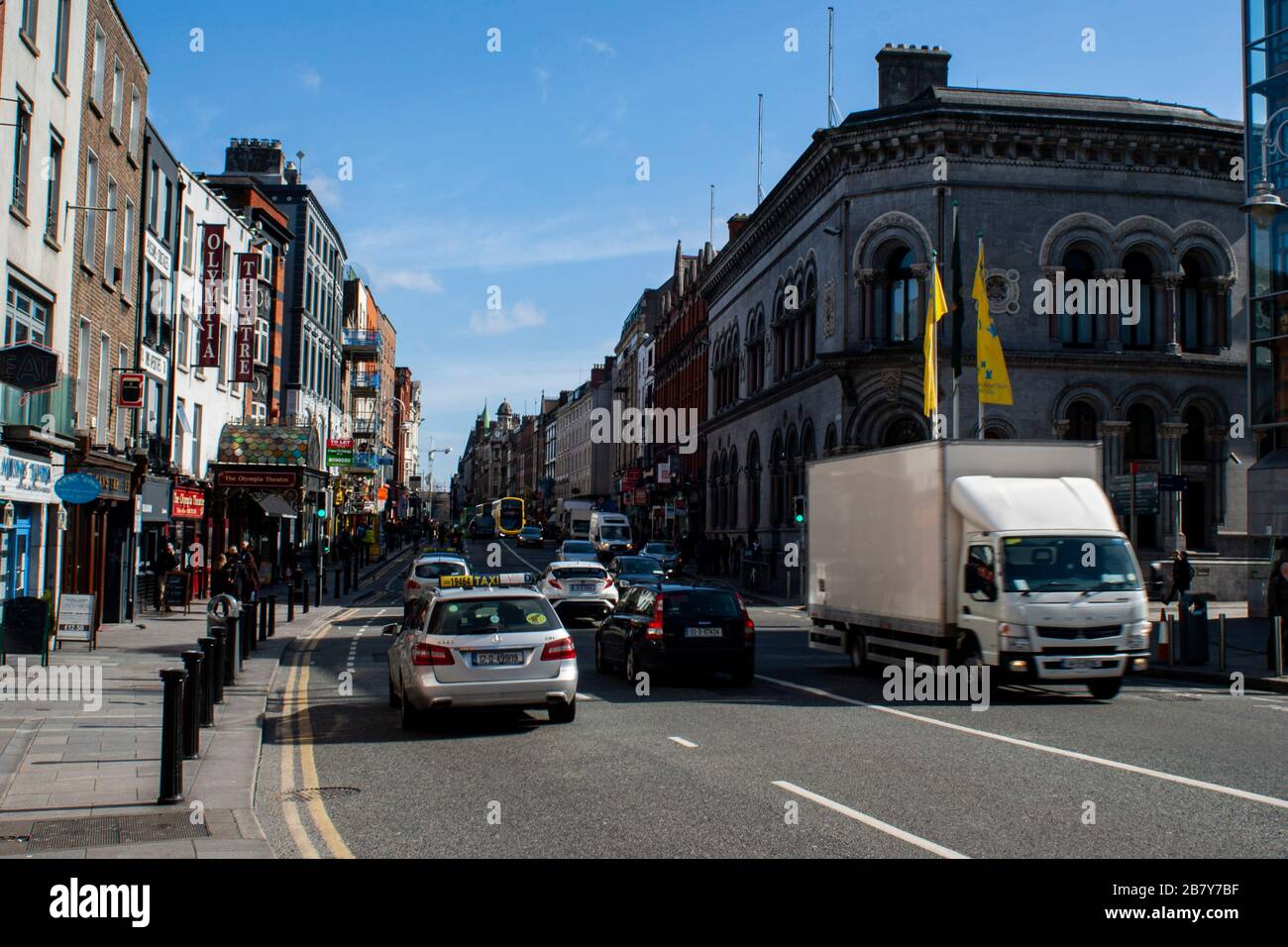 Dame street in dublin ireland hi-res stock photography and images - Alamy