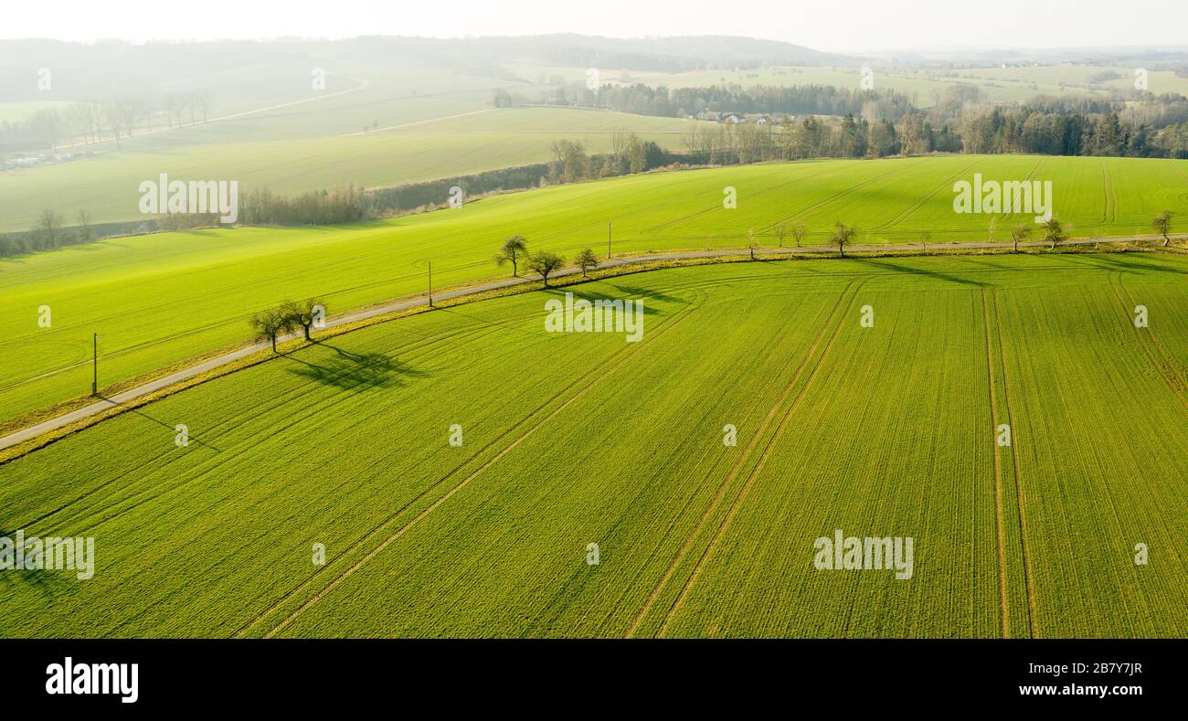 Cultivated farm land hi-res stock photography and images - Alamy