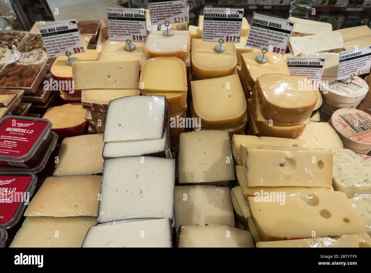Packaged cheeses hi-res stock photography and images - Alamy