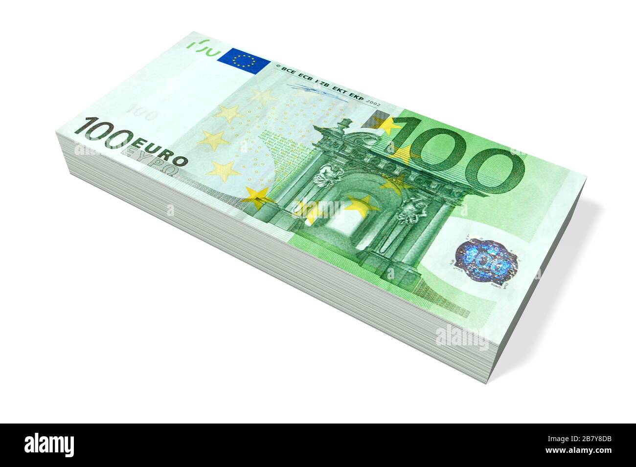100 euro pile hi-res stock photography and images - Alamy