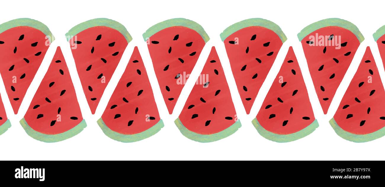 Watermelon Border