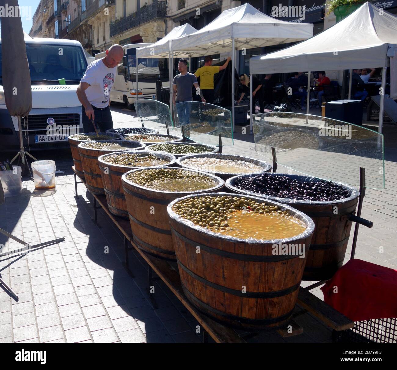 Barrels of olives hi-res stock photography and images - Alamy