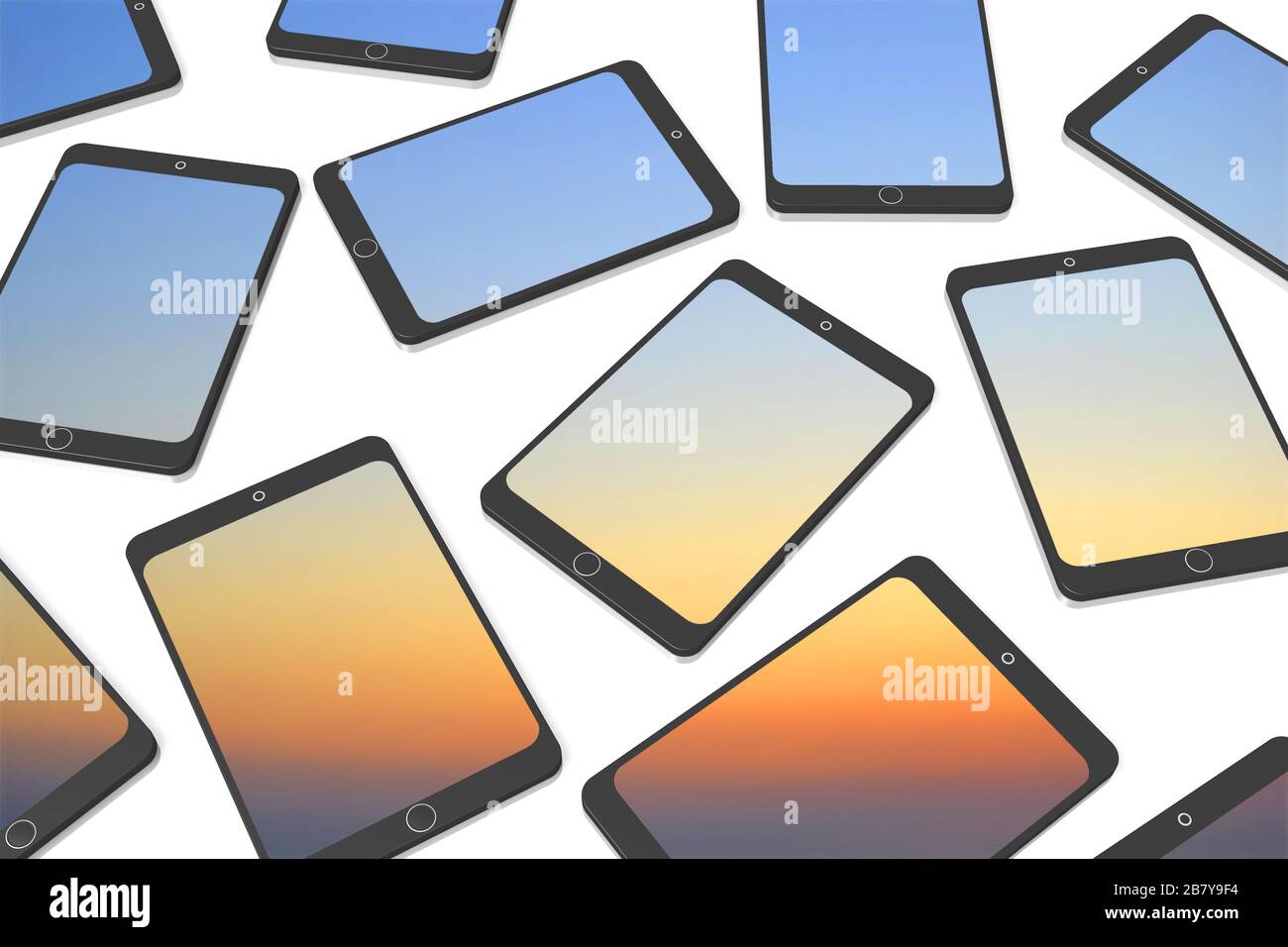 Portable screens hi-res stock photography and images - Alamy