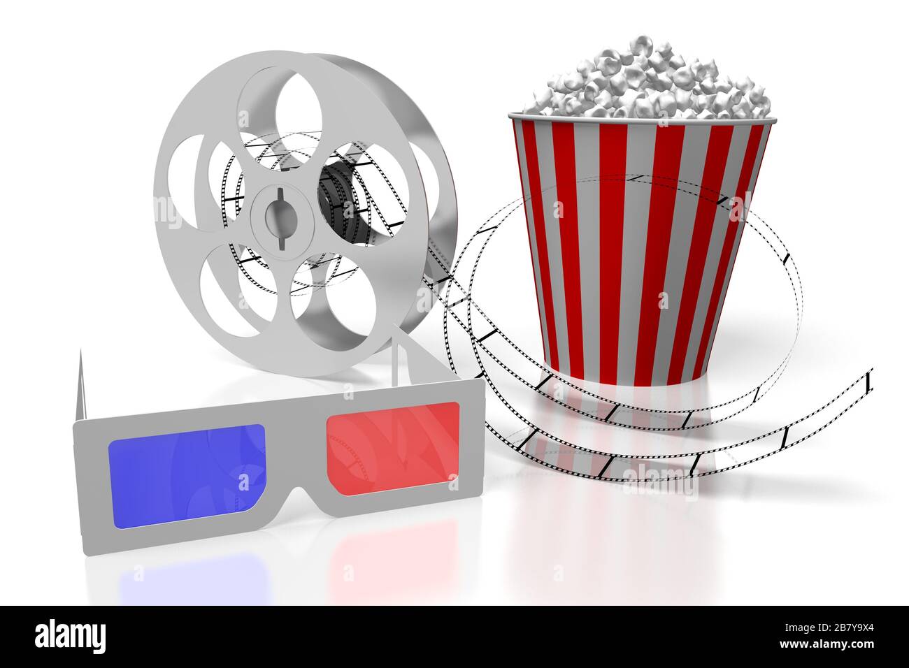 3D movies concept Stock Photo - Alamy