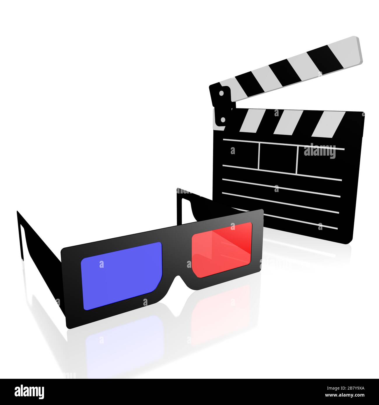3D movies, movie theater, cinema concept Stock Photo - Alamy